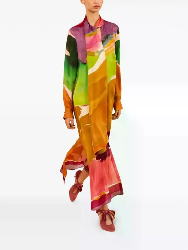Ulla Johnson Critique Silk Maxi Dress