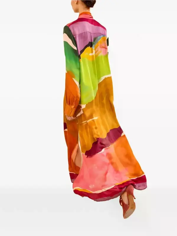 Ulla Johnson Critique Silk Maxi Dress