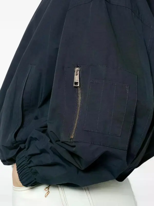 Liu Jo Hooded Zip Jacket - Blue