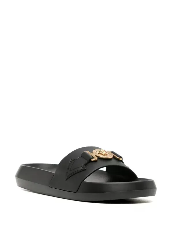 Versace Medusa Plaque Slides