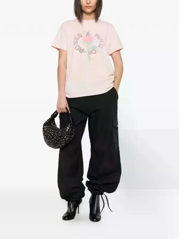 GANNI Graphic-print T-shirt