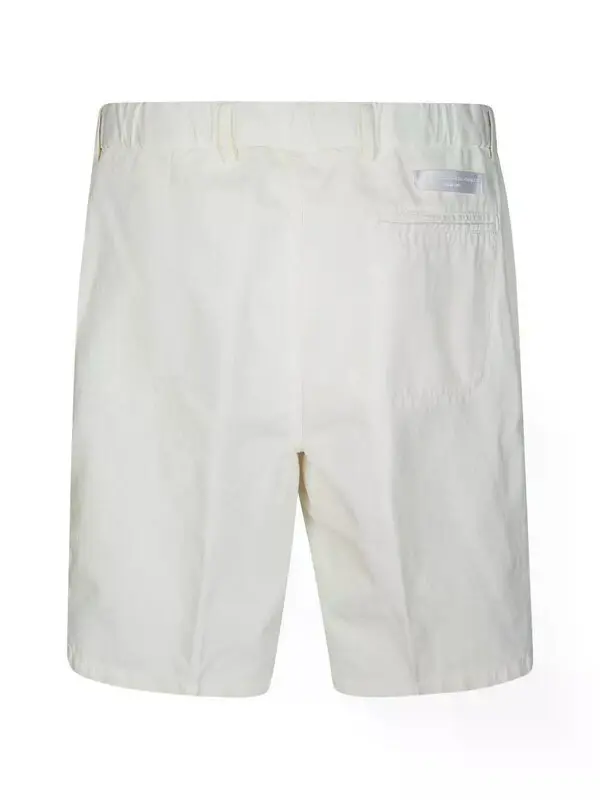 BRIGLIA 1949 Drawstring-waist Bermuda Shorts - White