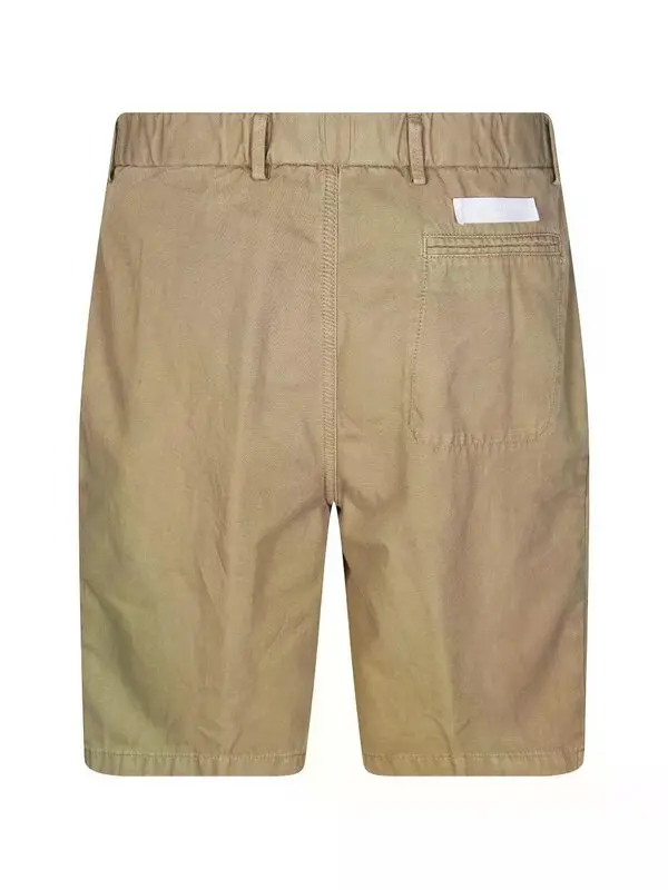 BRIGLIA 1949 Drawstring-waistband Shorts - Neutrals