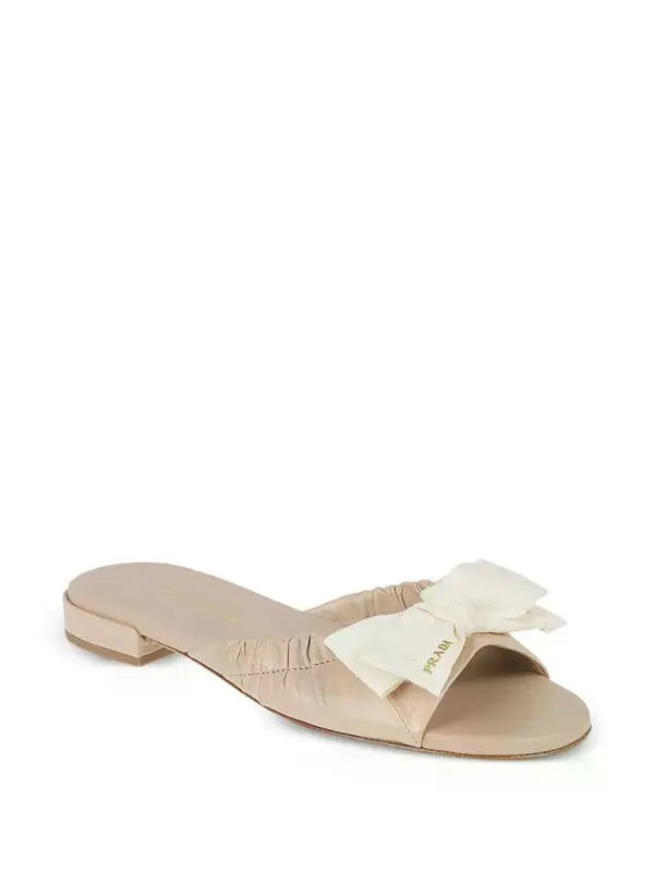 Prada Bow-detail Sandals