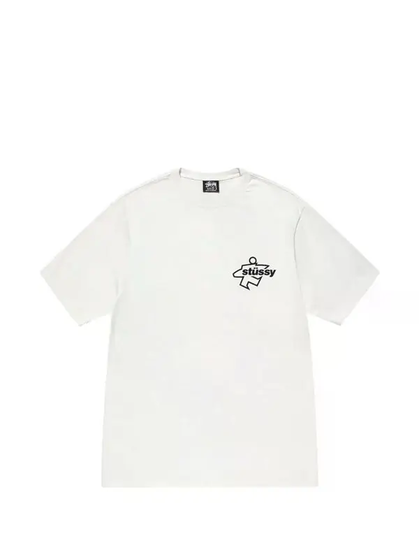 StÜssy Logo-print Jersey T-shirt