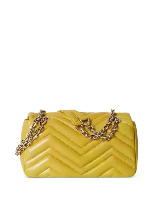 Gucci Gg Marmont Small Chevron-quilted Shoulder Bag