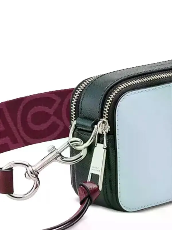 Marc Jacobs Snapshot Leather Cross Body Bag - Blue