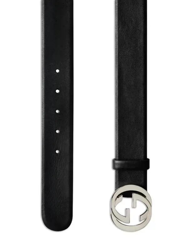 Gucci Interlocking G Leather Belt