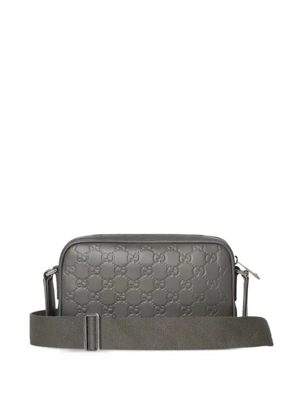 Gucci Gg Leather Shoulder Bag