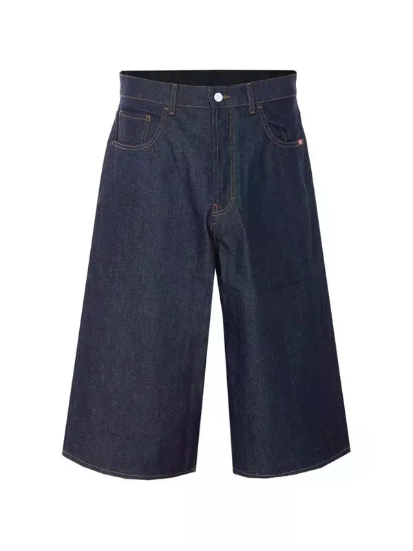 AMISH SUPPLIES Flared Denim Shorts