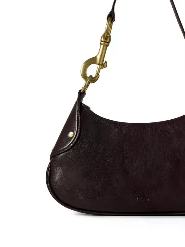 Mulberry Hackney Leather Shoulder Bag - Brown