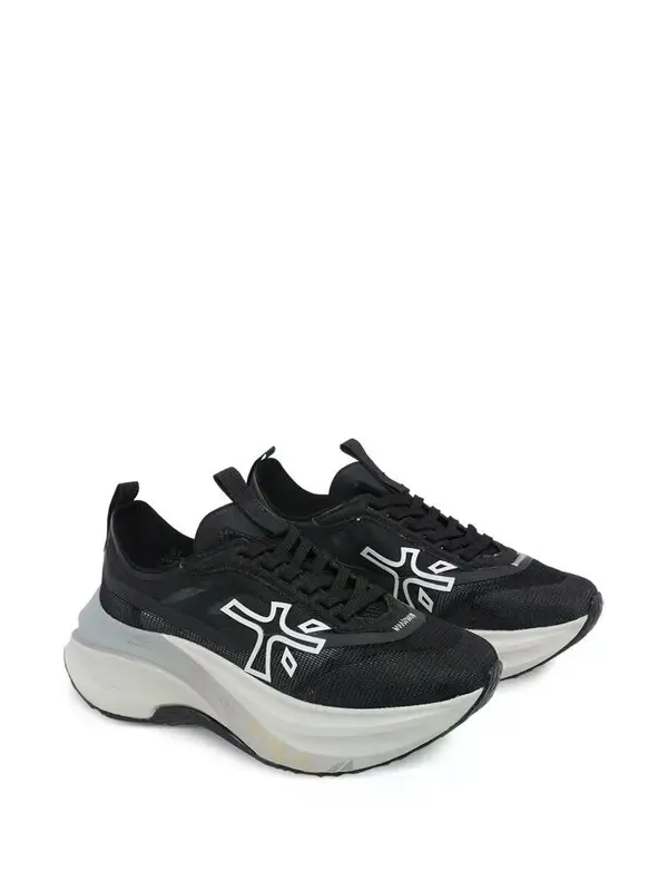 Premiata Hill Logo-patch Sneakers