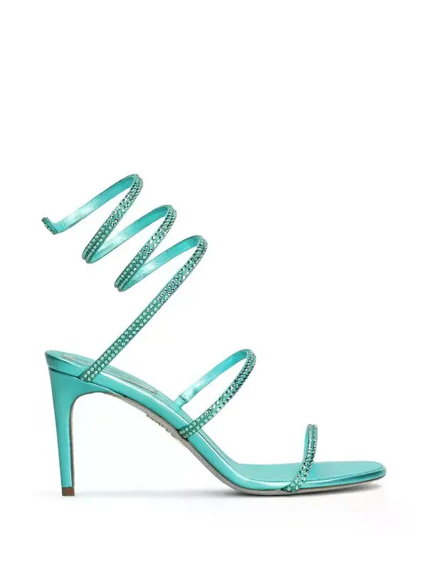 Rene Caovilla Cleo Crystal-embellished Sandals