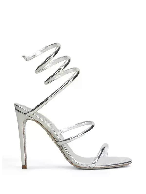 Rene Caovilla Cleo Metallic Sandals