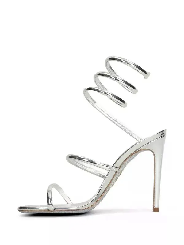 Rene Caovilla Cleo Metallic Sandals