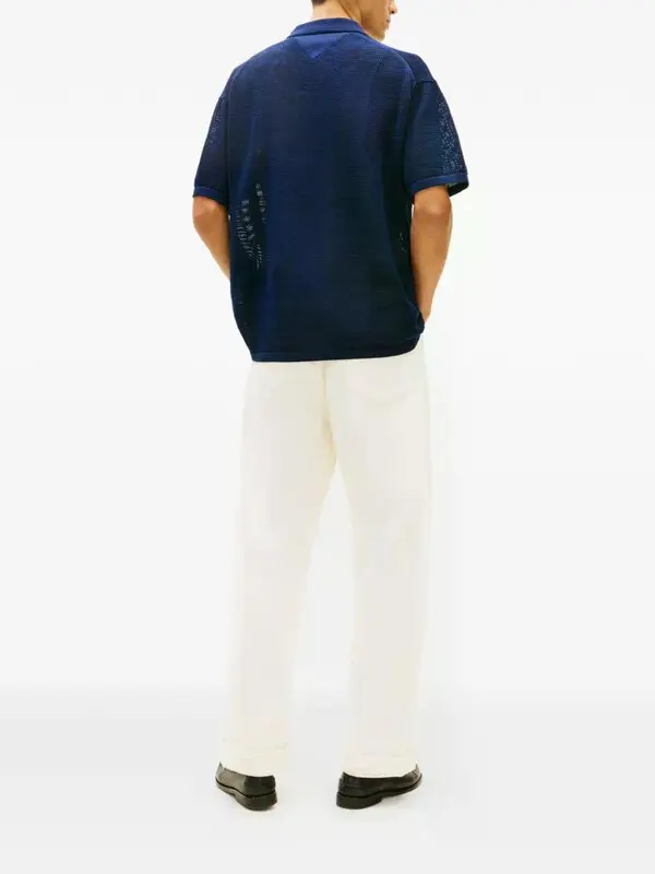 Tommy Hilfiger Open-knit Short-sleeve Jacket