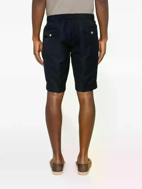 BARBA NAPOLI Capri Drawstring Shorts - Blue