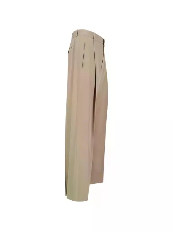 THE ROW Gianni Pleated Trousers