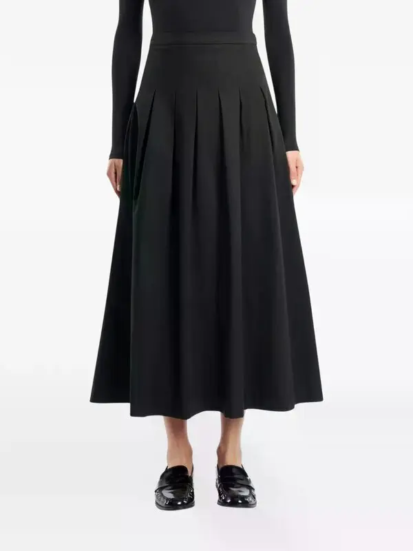 PT TORINO Mirna Pleated Midi Skirt