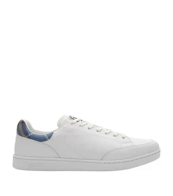 Burberry Set Leather Sneakers