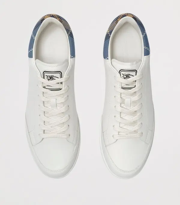 Burberry Set Leather Sneakers