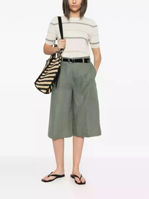 Peserico Stripe-pattern T-shirt