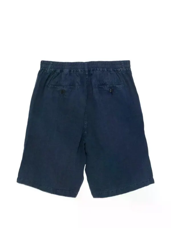MC2 SAINT BARTH Linen Bermuda Shorts