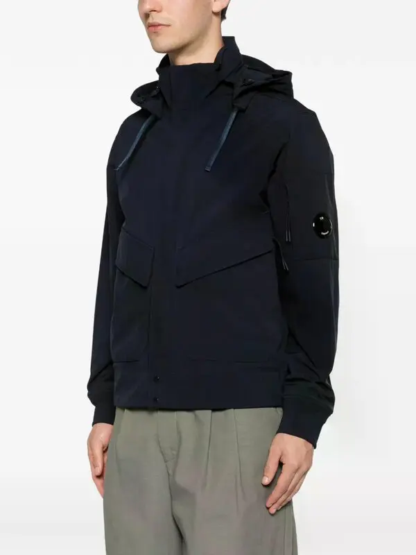 C.P. COMPANY Hooded Jacket With Lens Detail