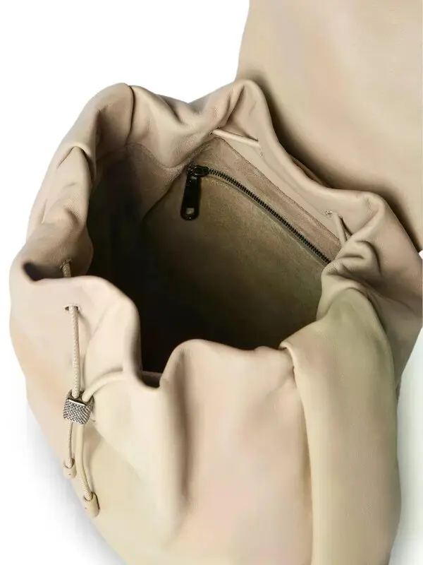 Brunello Cucinelli Mellow Leather Backpack