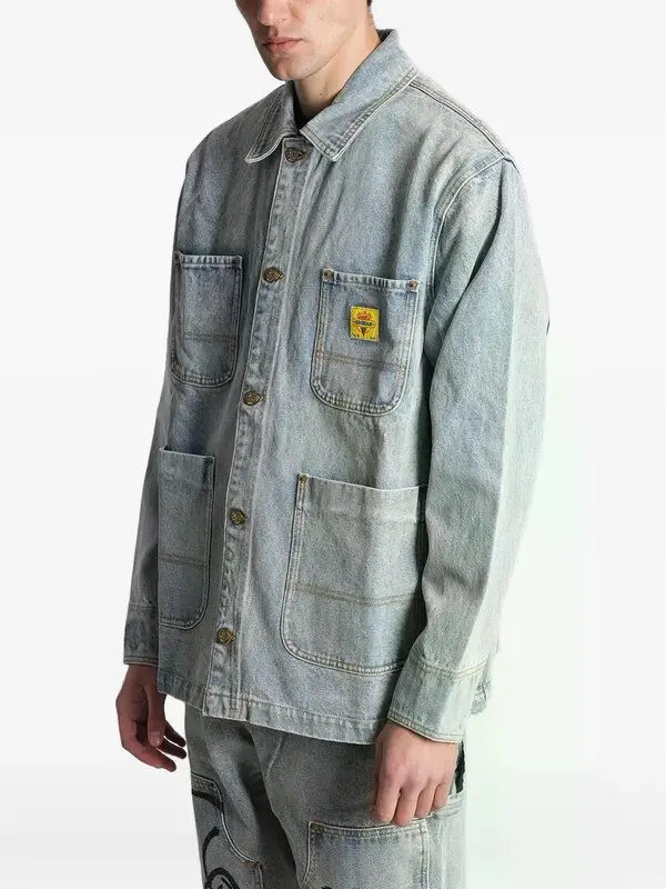ICECREAM Graphic-print Denim Jacket