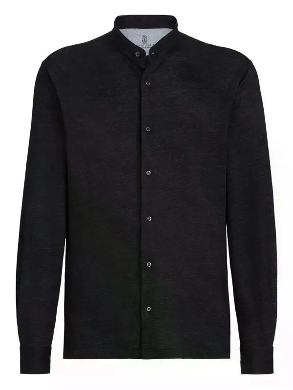 Brunello Cucinelli Mandarin-collar Shirt