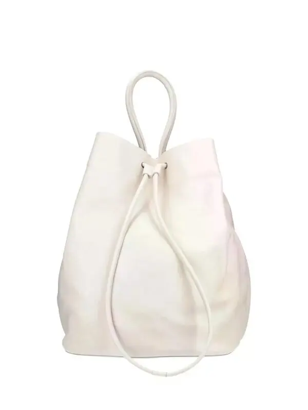 UMA WANG Drawstring Leather Bucket Bag