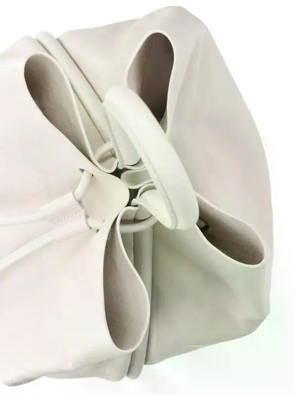 UMA WANG Drawstring Leather Bucket Bag