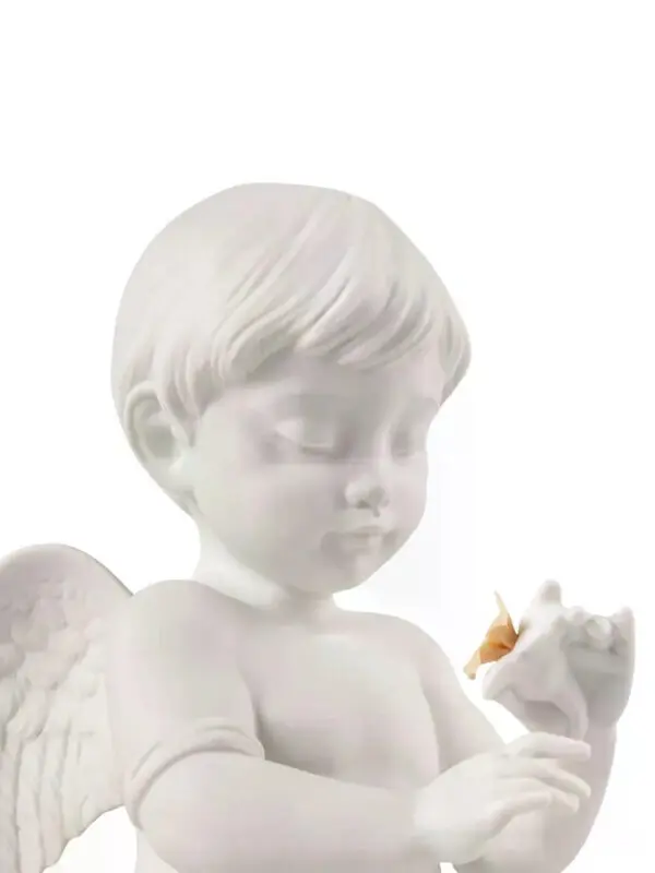 LLADRO Angel With Flower Sculpture