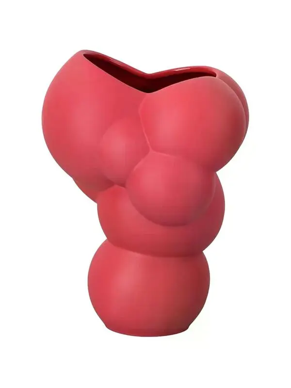 ROSENTHAL Skum Bubble-effect Vase - Pink