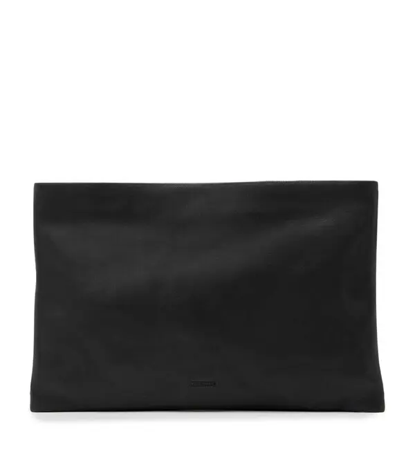 ALLSAINTS Leather Bettina Clutch - Black