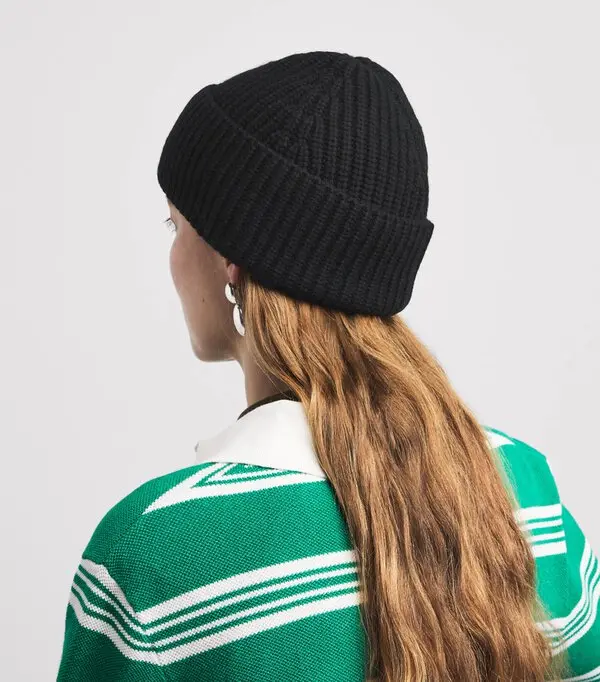 Maje Wool-cashmere Clover Beanie