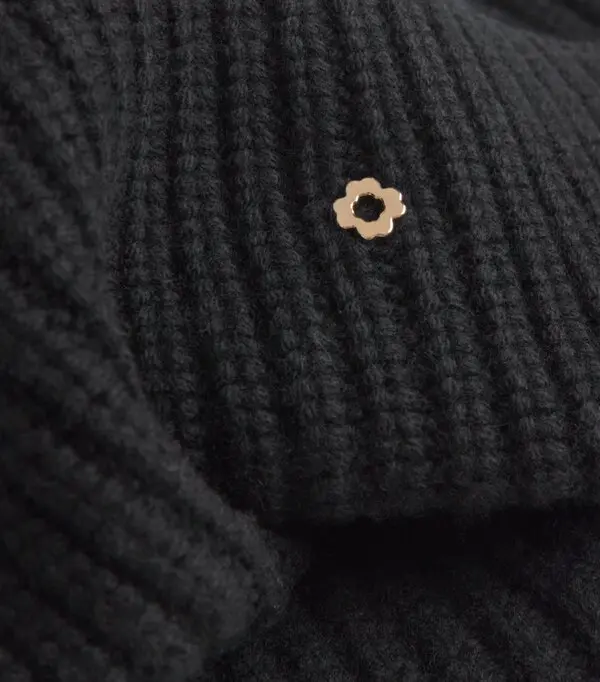 Maje Wool-cashmere Clover Beanie