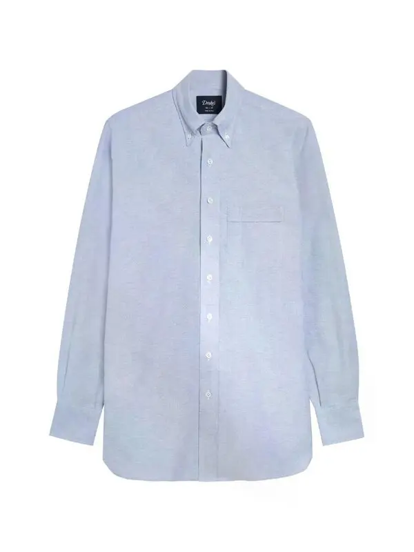 DRAKE'S Button-down Cotton Shirt
