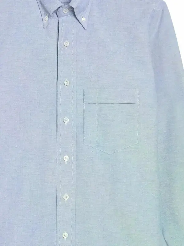 DRAKE'S Button-down Cotton Shirt