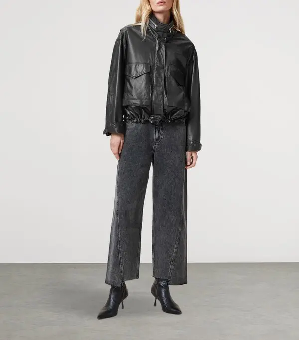 ALLSAINTS Clay Leather Jacket