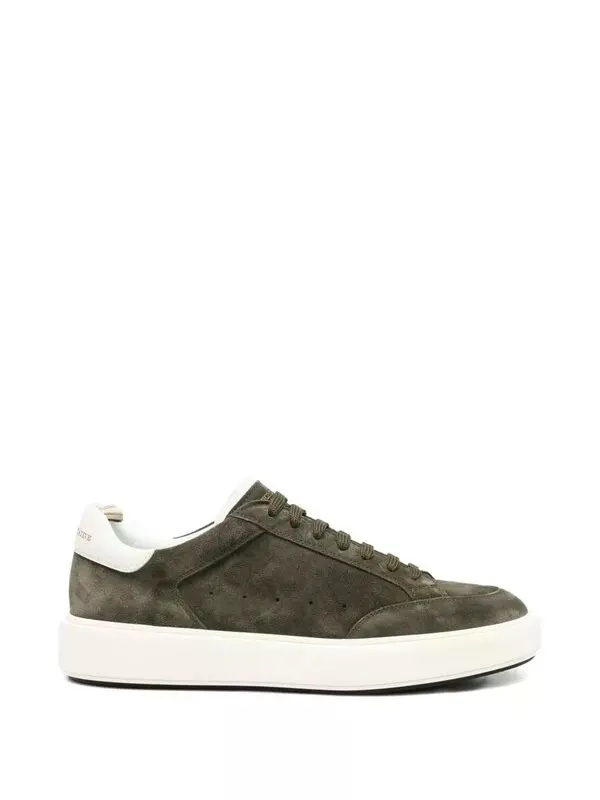 Officine Creative Logo Detail Sneakers - Green