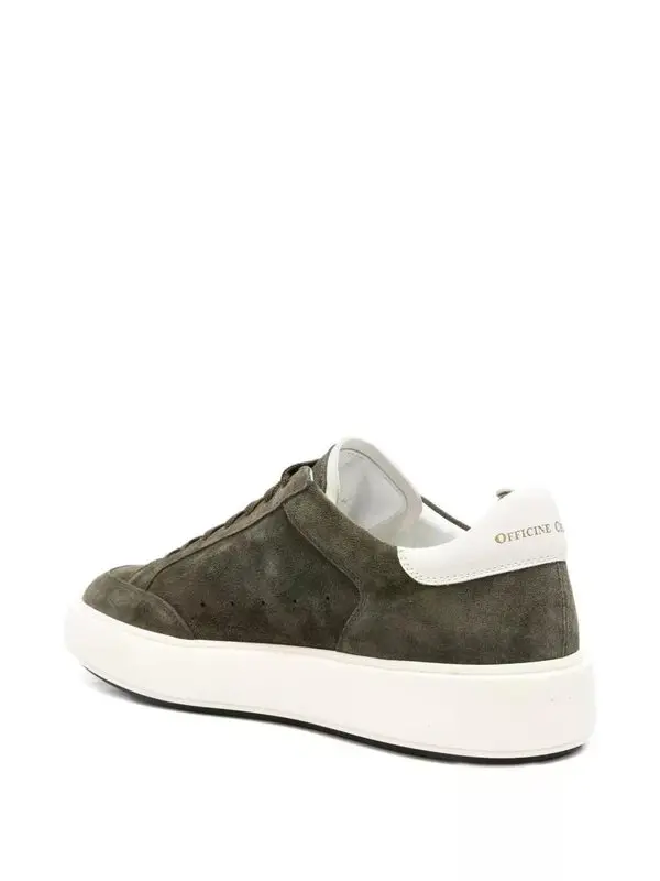 Officine Creative Logo Detail Sneakers - Green