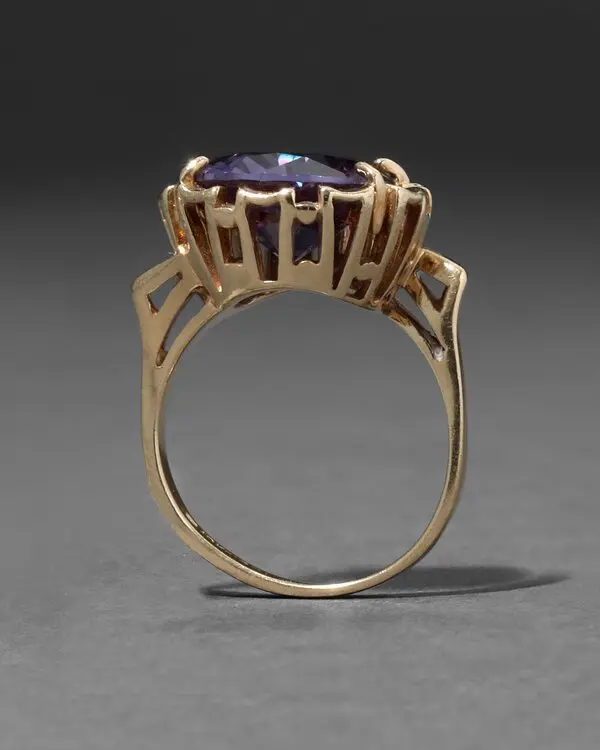 Alexis Bittar Vintage 1970s Alexandrite Ring