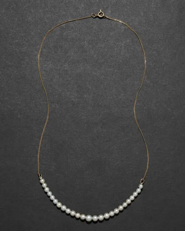 Alexis Bittar 14k & Pearl Chain Necklace - Gold