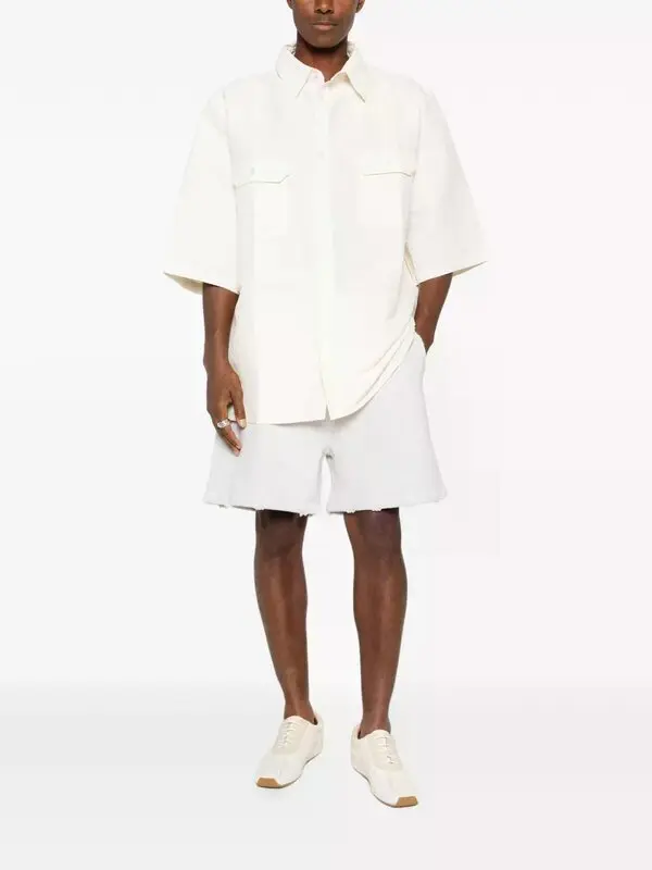GOLDEN GOOSE Drawstring Frayed Shorts