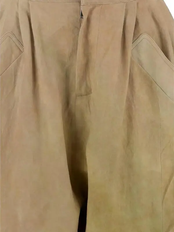 NICCOLO PASQUALETTI Pleated Trousers - Neutrals