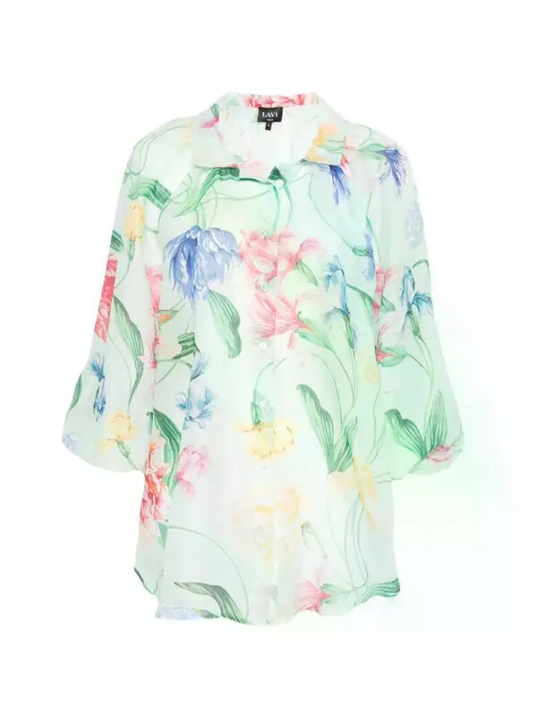 LAVI COUTURE Floral-print Shirt