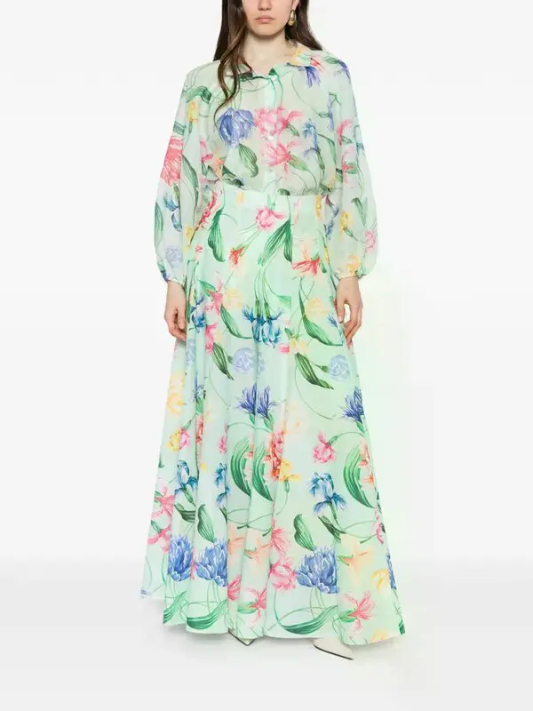 LAVI COUTURE Floral-print Shirt