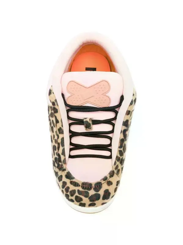 PDF Sk8 Leopard Print Sneakers - Neutrals